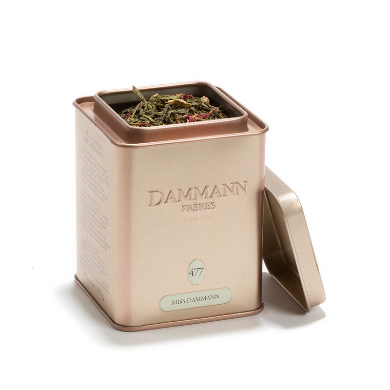 Thé vert aromatisé - N°477 - Miss Dammann - 100g
